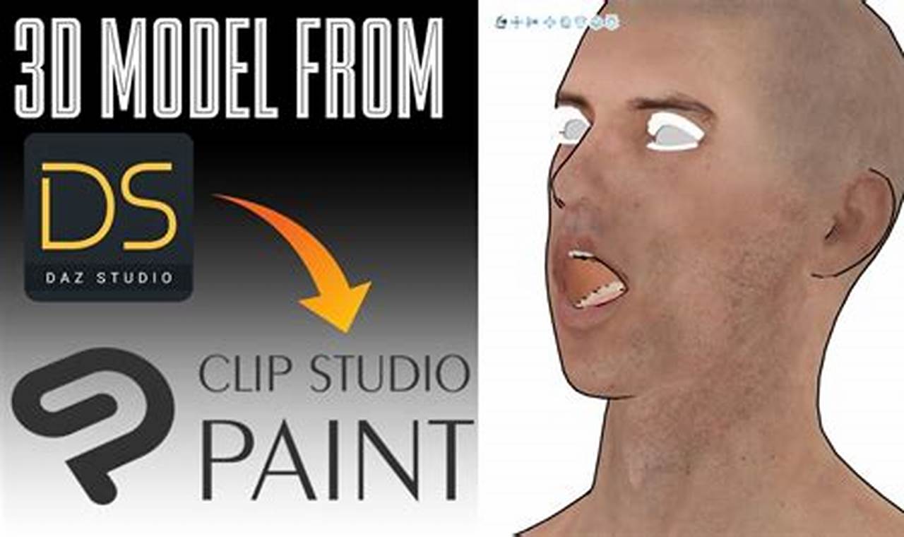 Study: Use Daz Models in Clip Studio Art & More