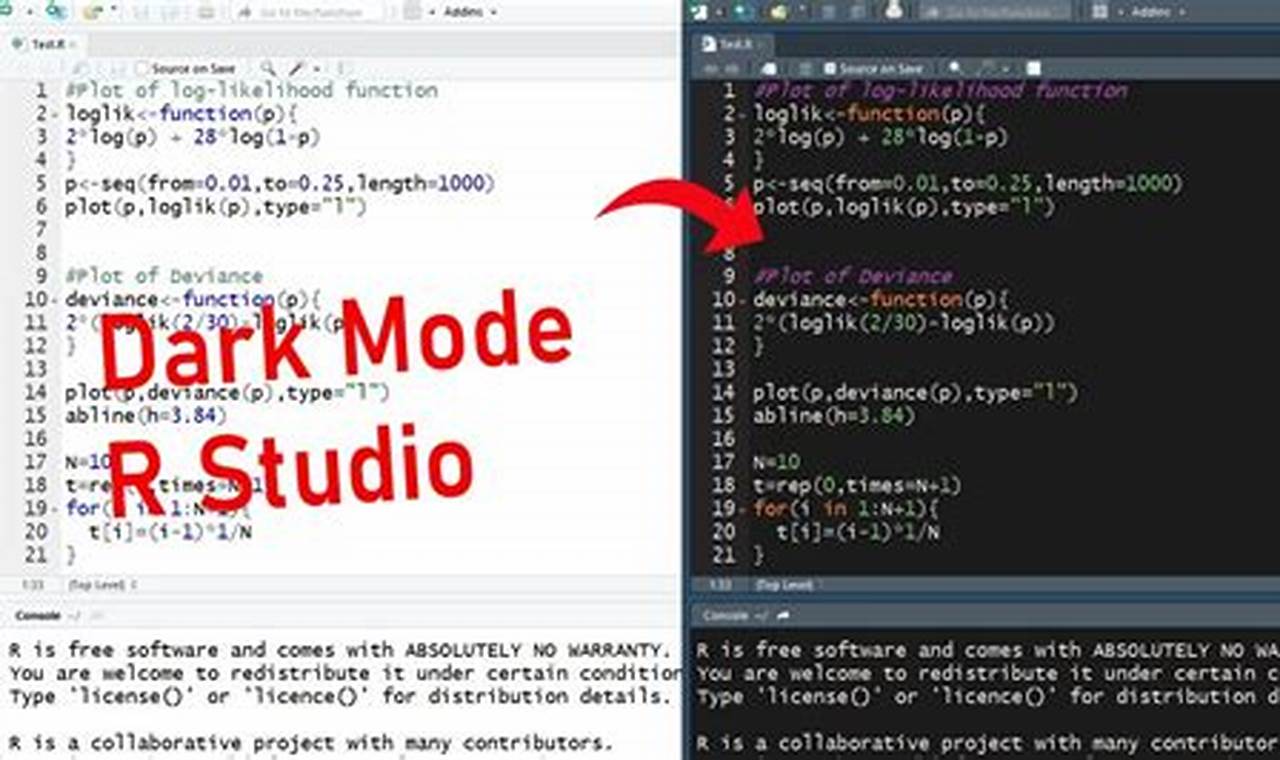 RStudio Study: Is There a Dark Mode? (Tips & Guide)