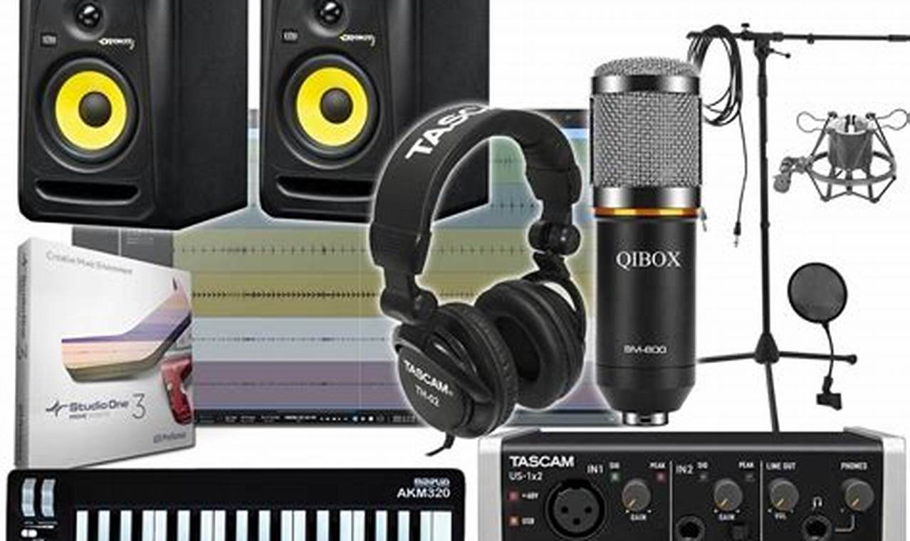 The Best Recording Studio Bundle: Record Like a Pro!