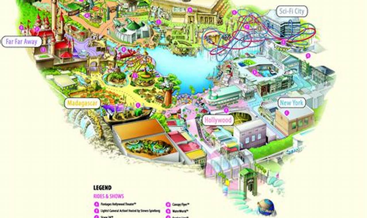 Get Your Universal Studios Singapore Map + Guide!