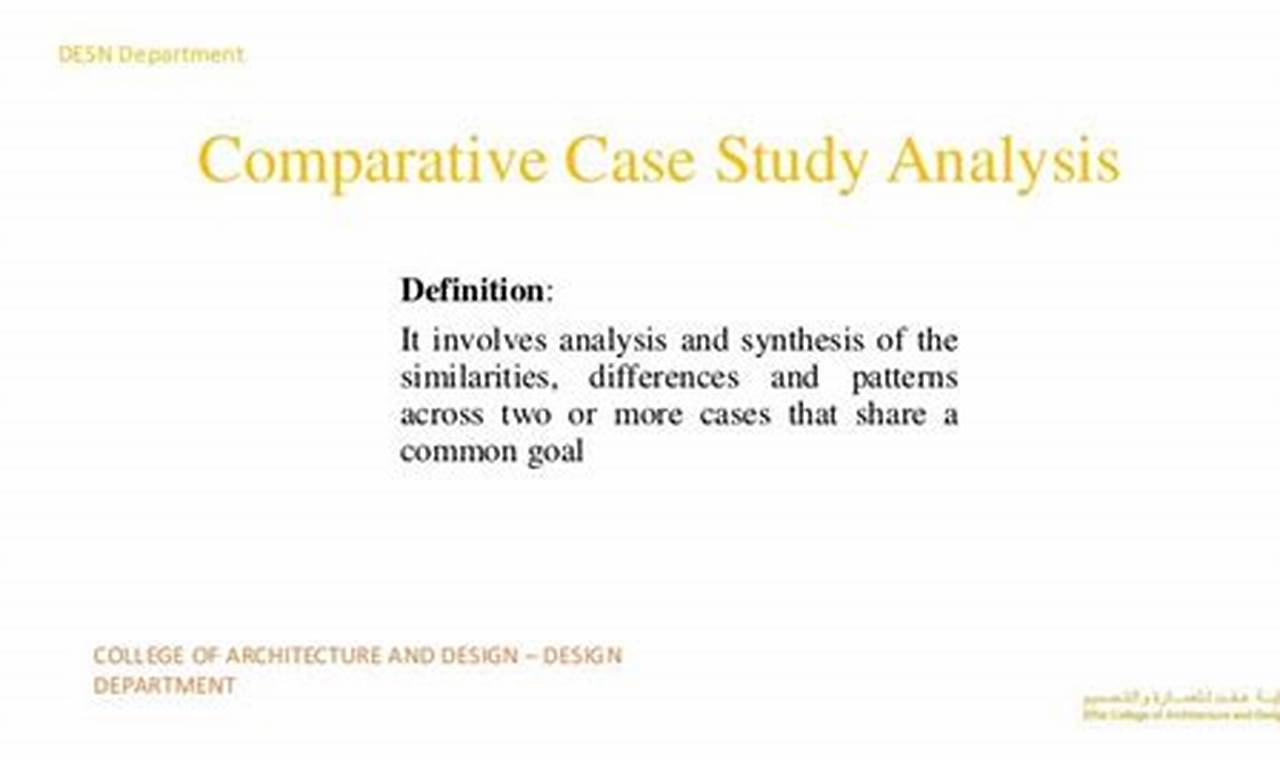 Bills Case: Write a Comparative Case Study [Guide]