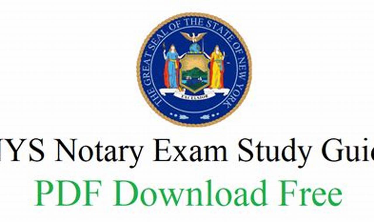 The Ultimate Free Study Guide for Notary Exam Prep!