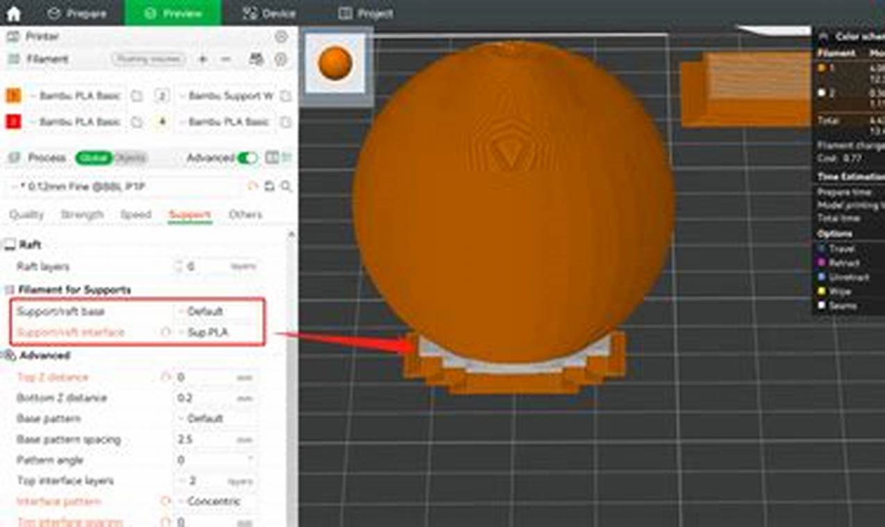 Bambu Supports: Same Filament in Bambu Studio - Guide