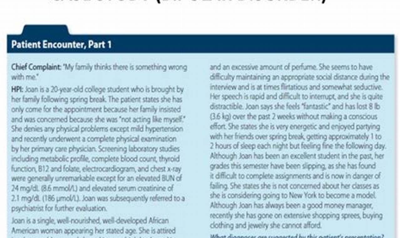 A Deep Dive: Case Study of Bipolar Disorder + Insights